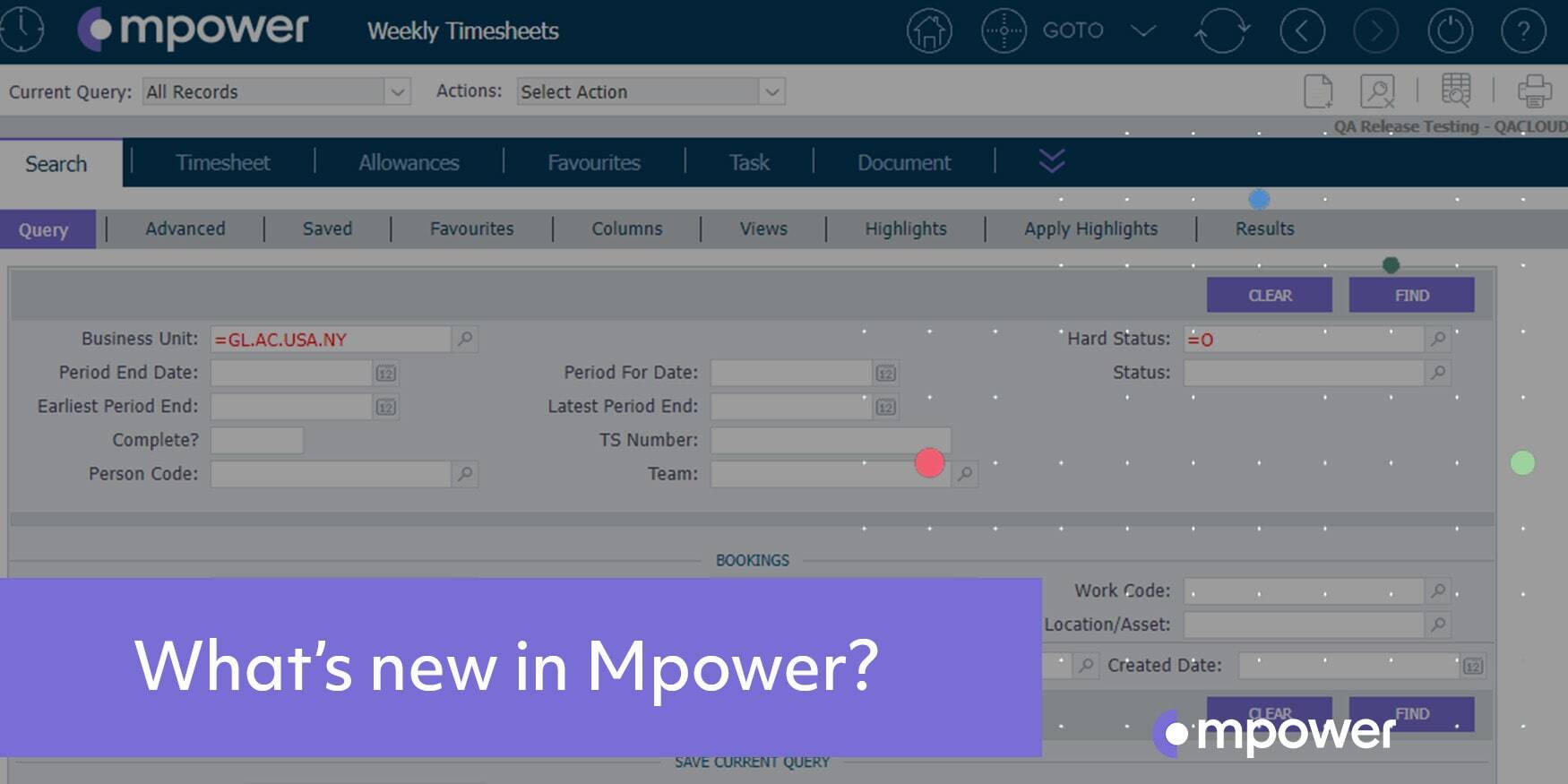 What's New for Mpower Project Control and Cost Management?